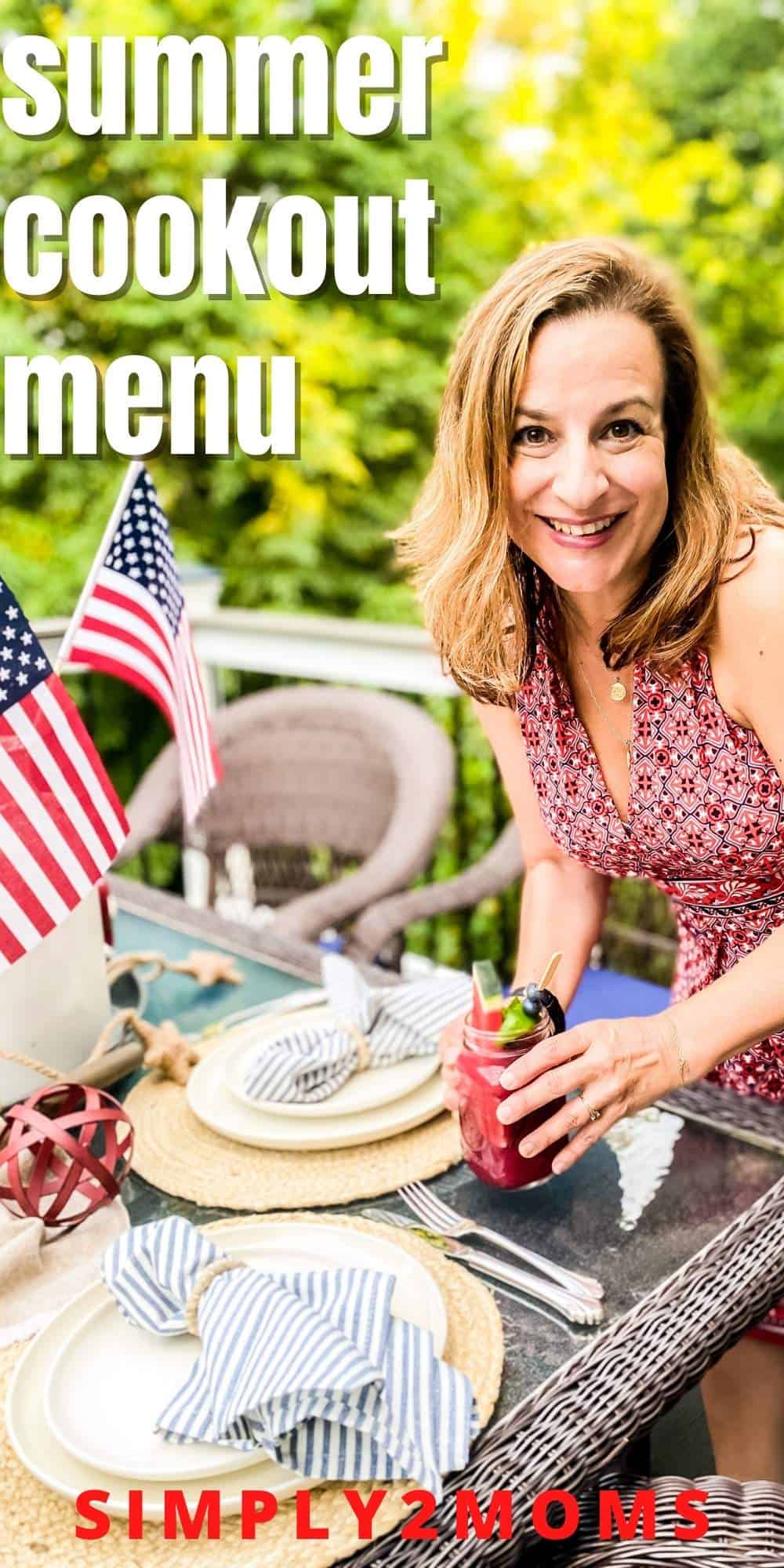 You'll Love This Patriotic Cookout Menu! – Simply2moms
