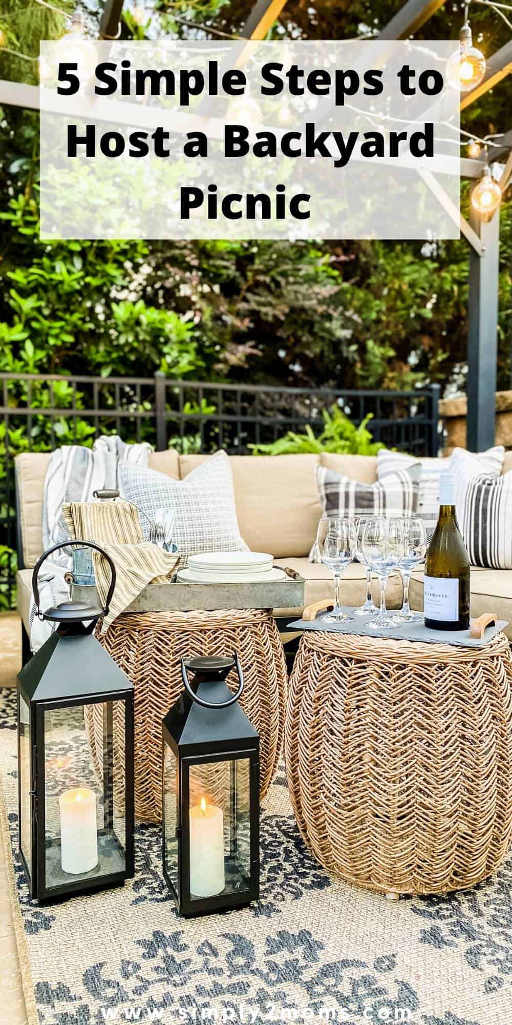 5 Simple Steps to Host a Small Backyard Picnic – Simply2moms