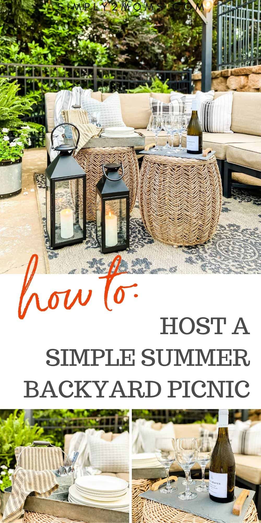 5 Simple Steps to Host a Small Backyard Picnic – Simply2moms