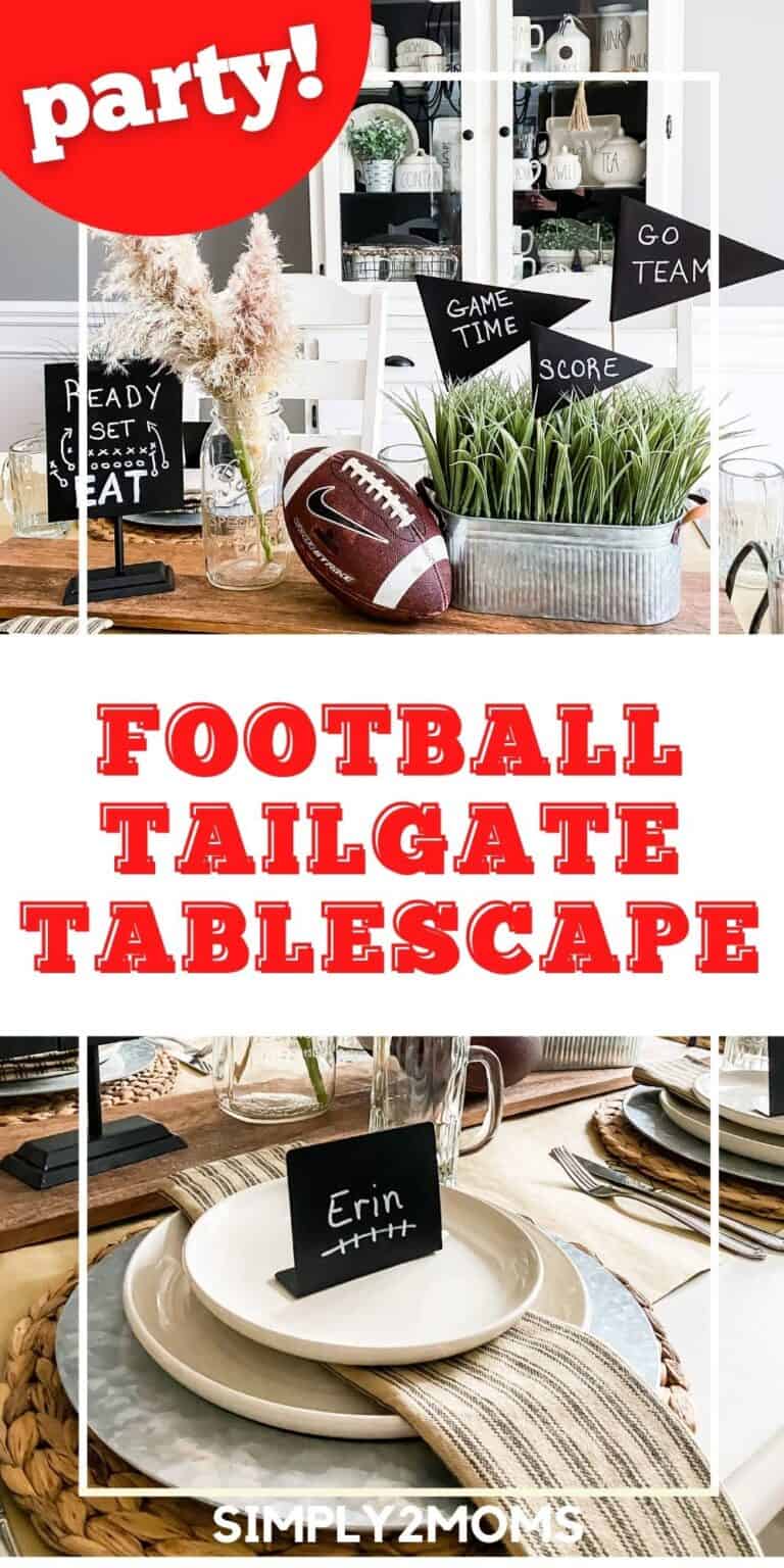 5 Simple Ideas for the Best Football Tailgate Party Tablescape