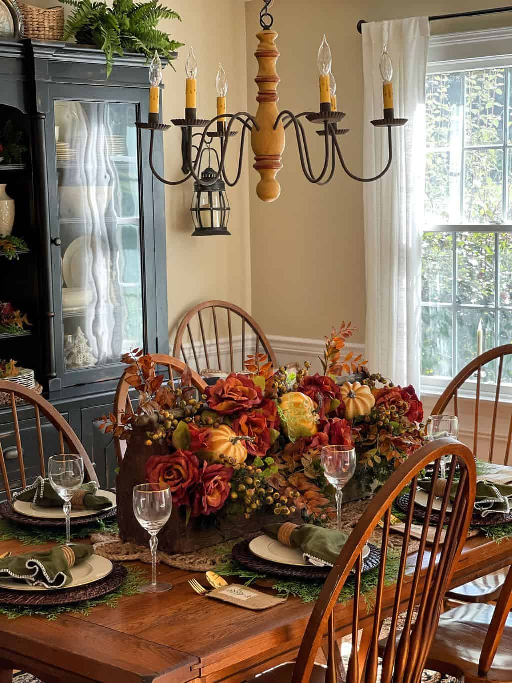 How to Style a Beautiful Rustic Thanksgiving Table – Simply2moms