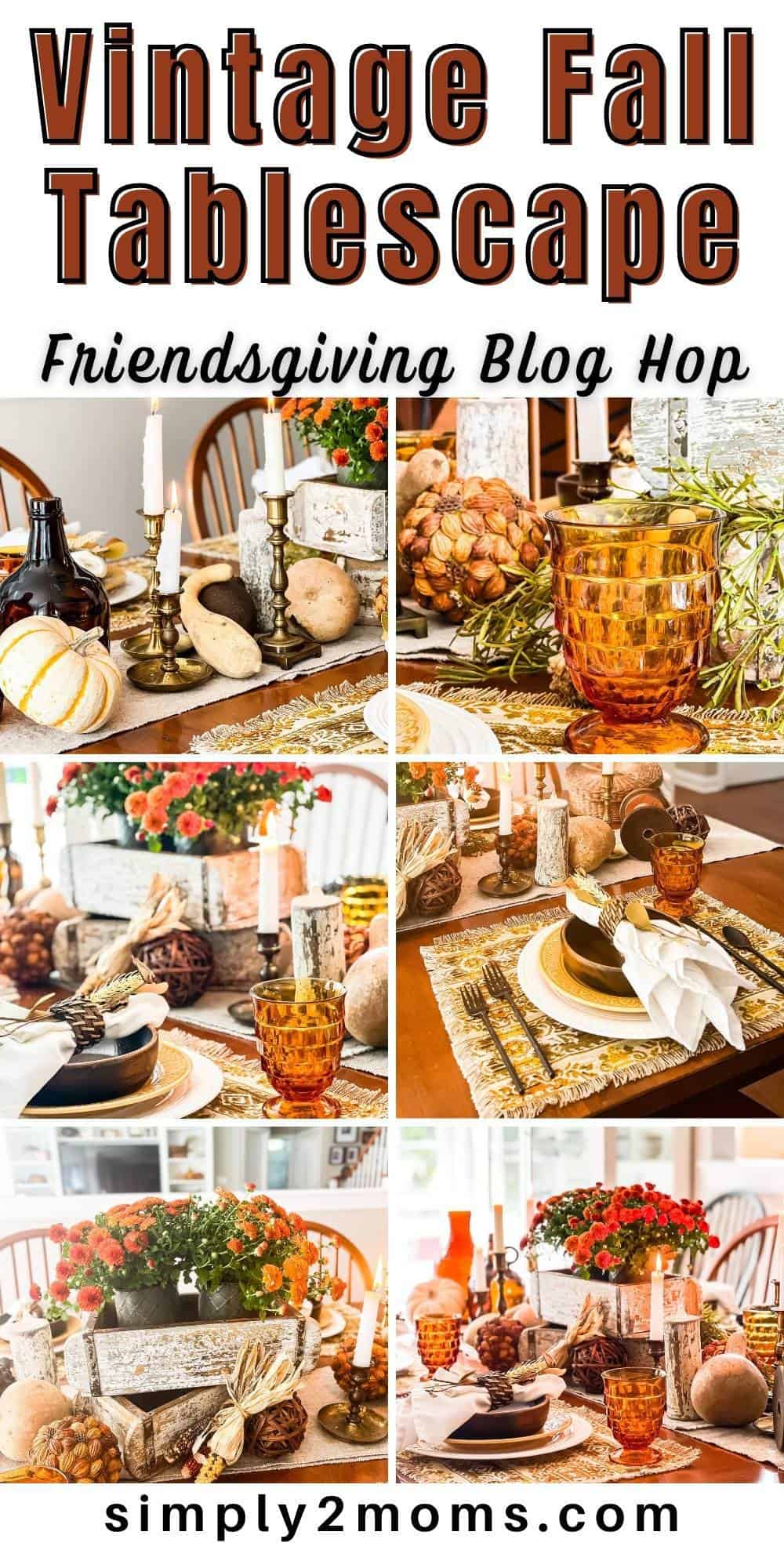 How to Create a Vintage Fall Tablescape for Friendsgiving – Simply2moms