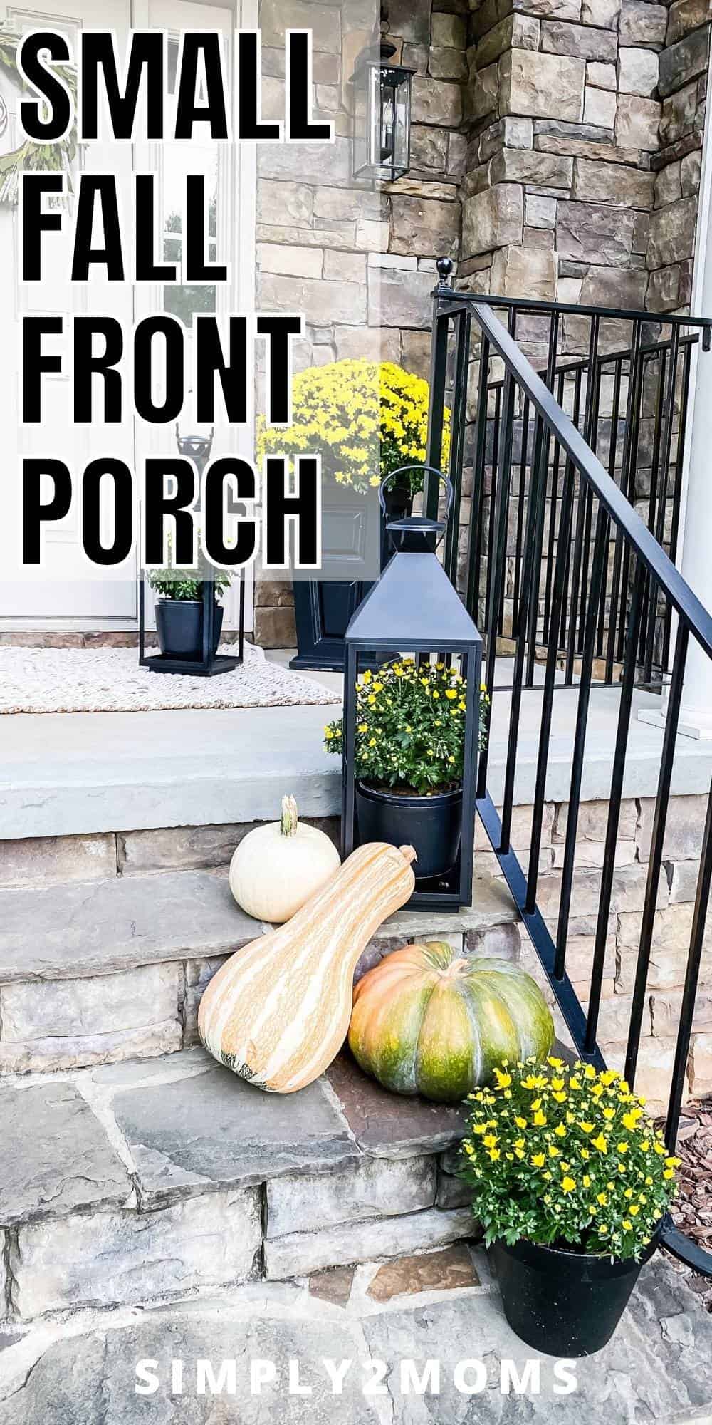 How To Create a Bright and Sunny Fall Front Porch – Simply2moms
