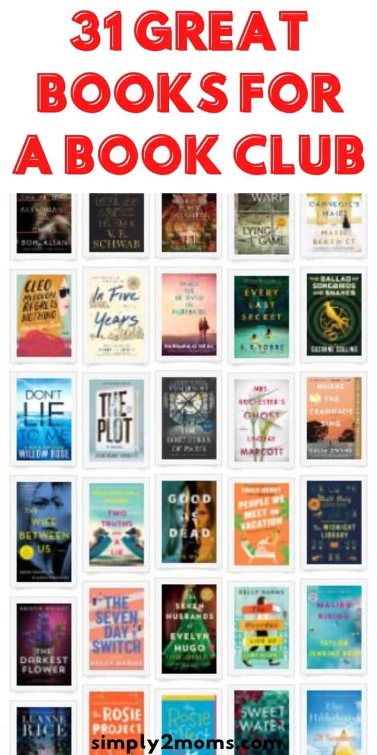 31 Fantastic Books for Your Book Club or For Fun! – Simply2moms