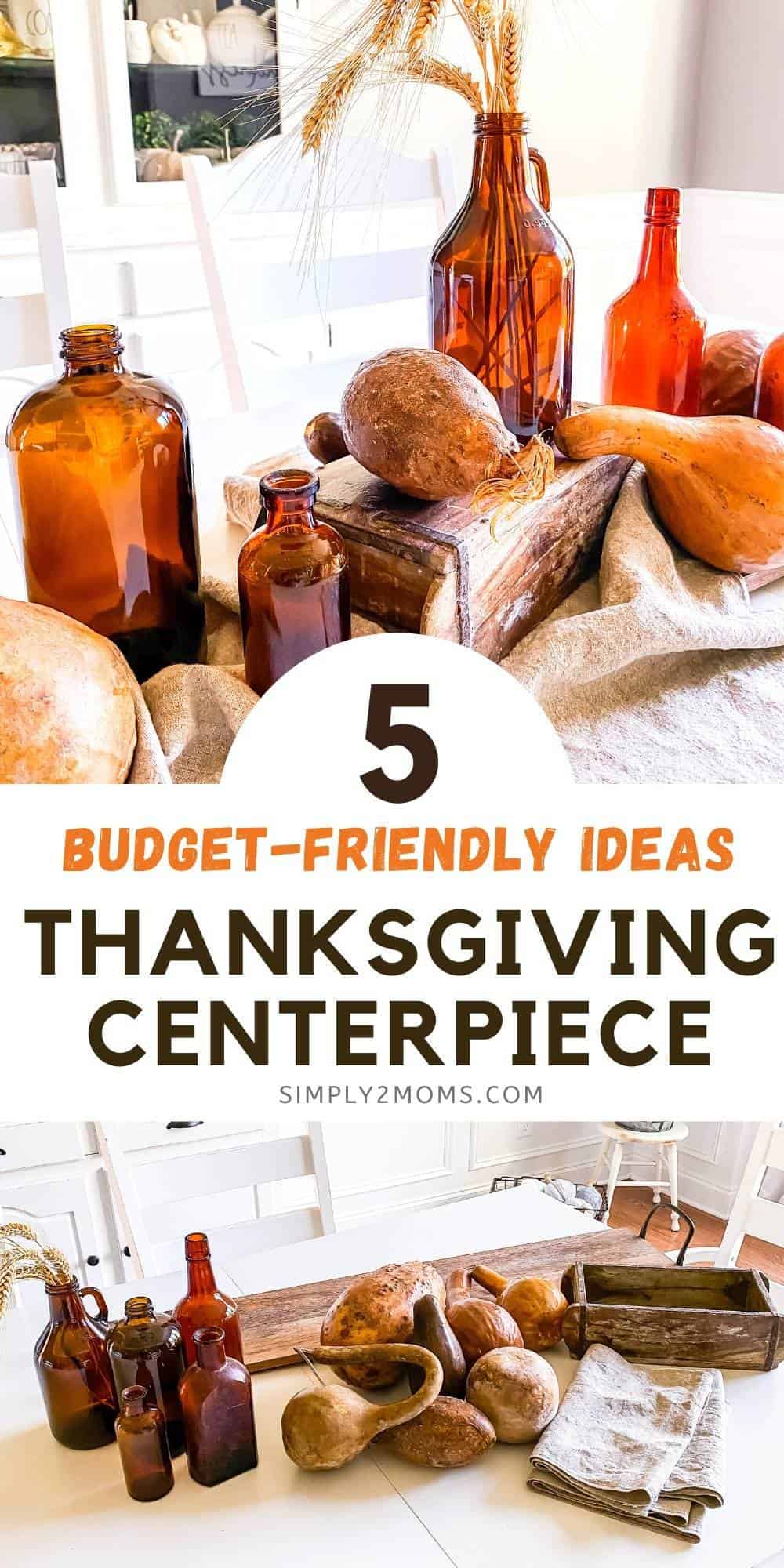 How to Create a Simple Rustic Thanksgiving Centerpiece