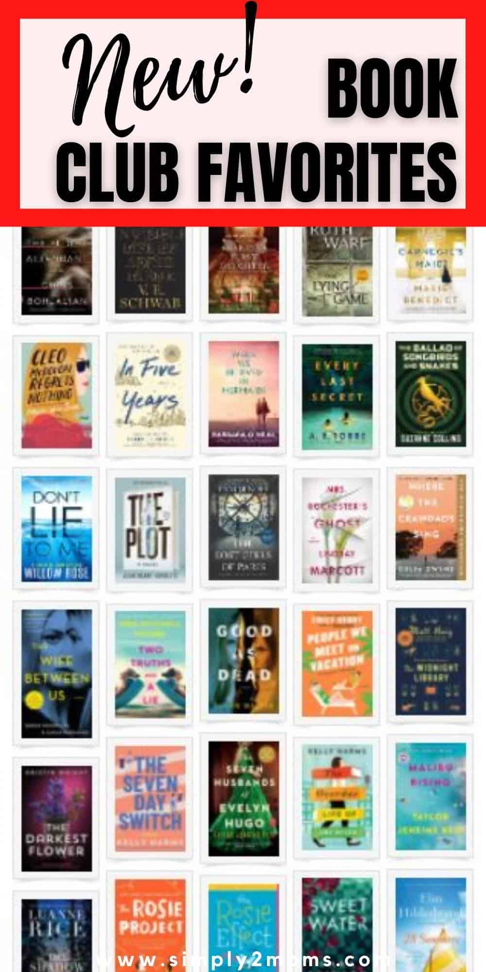 31 Fantastic Books for Your Book Club or For Fun! – Simply2moms