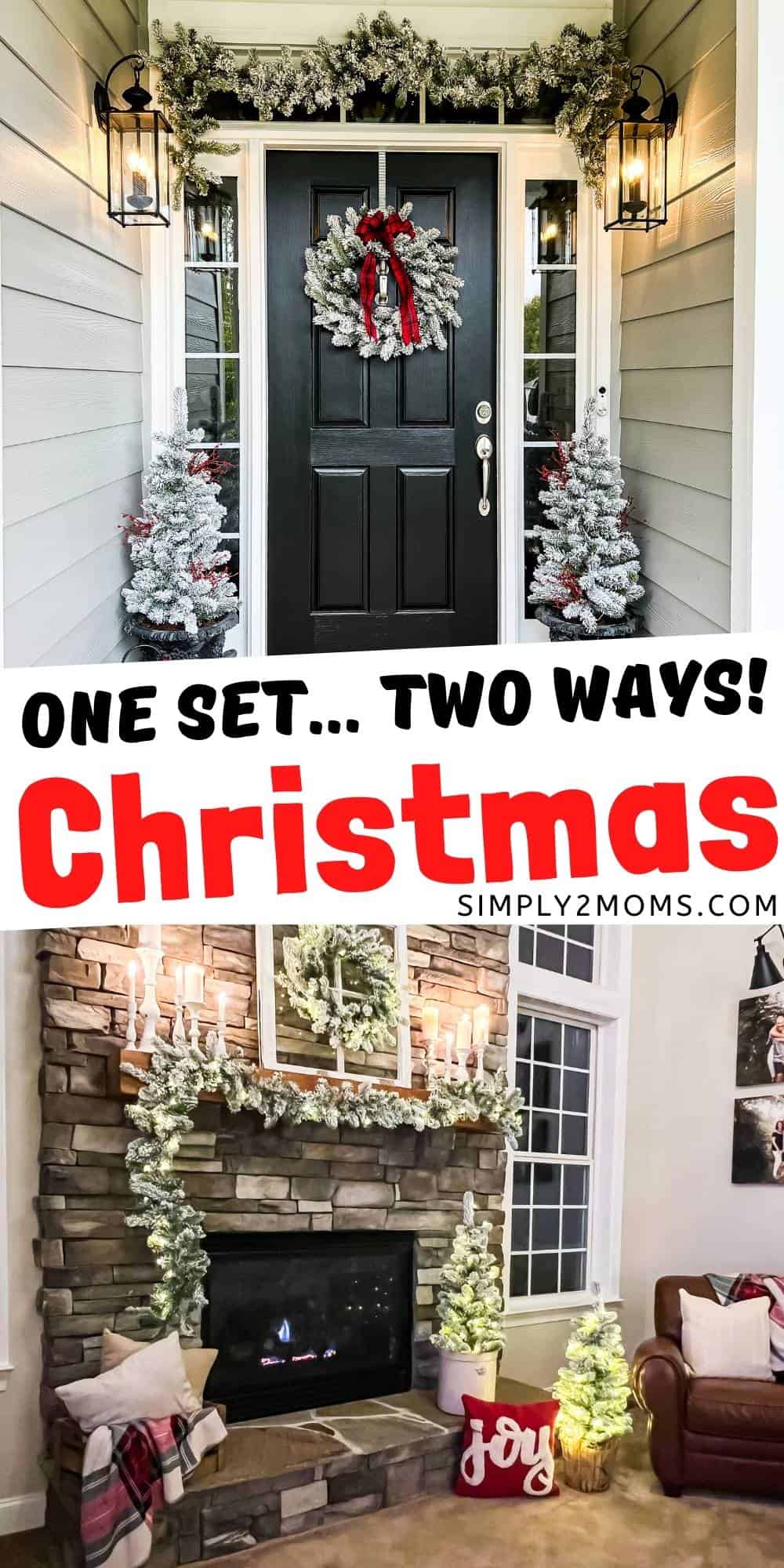 How to Style One Christmas Set Two Ways! – Simply2moms