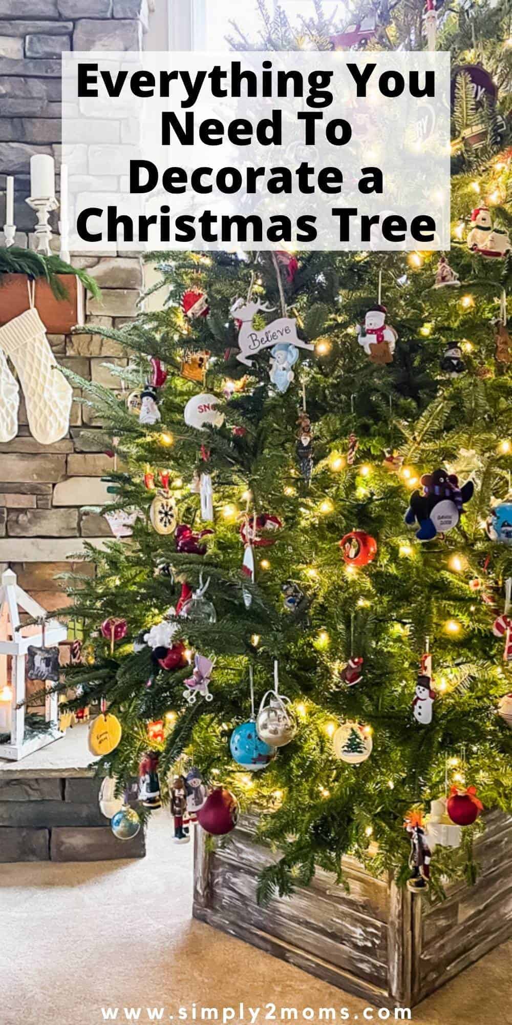 Everything You Need to Decorate An Amazing Christmas Tree