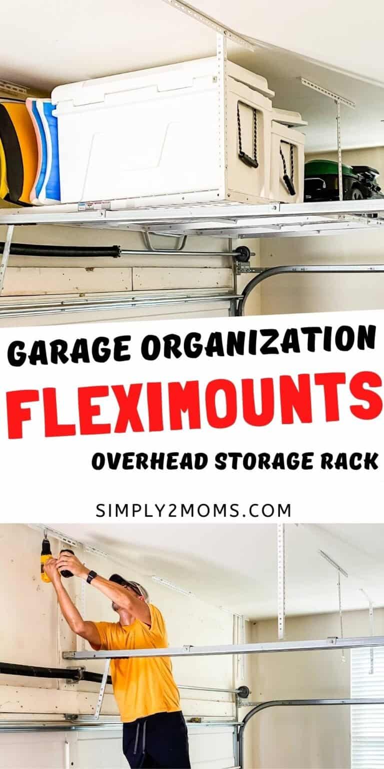 How to Create Extra Garage Storage with Fleximounts – Simply2moms