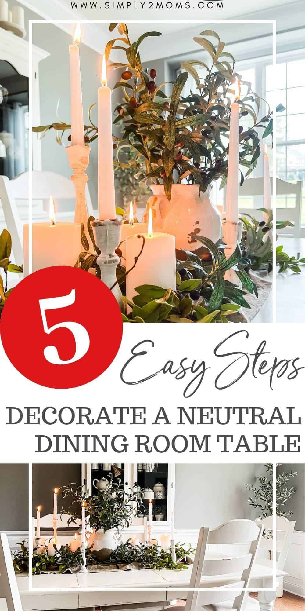 5 Simple Ideas to Style a Neutral Centerpiece for Any Season