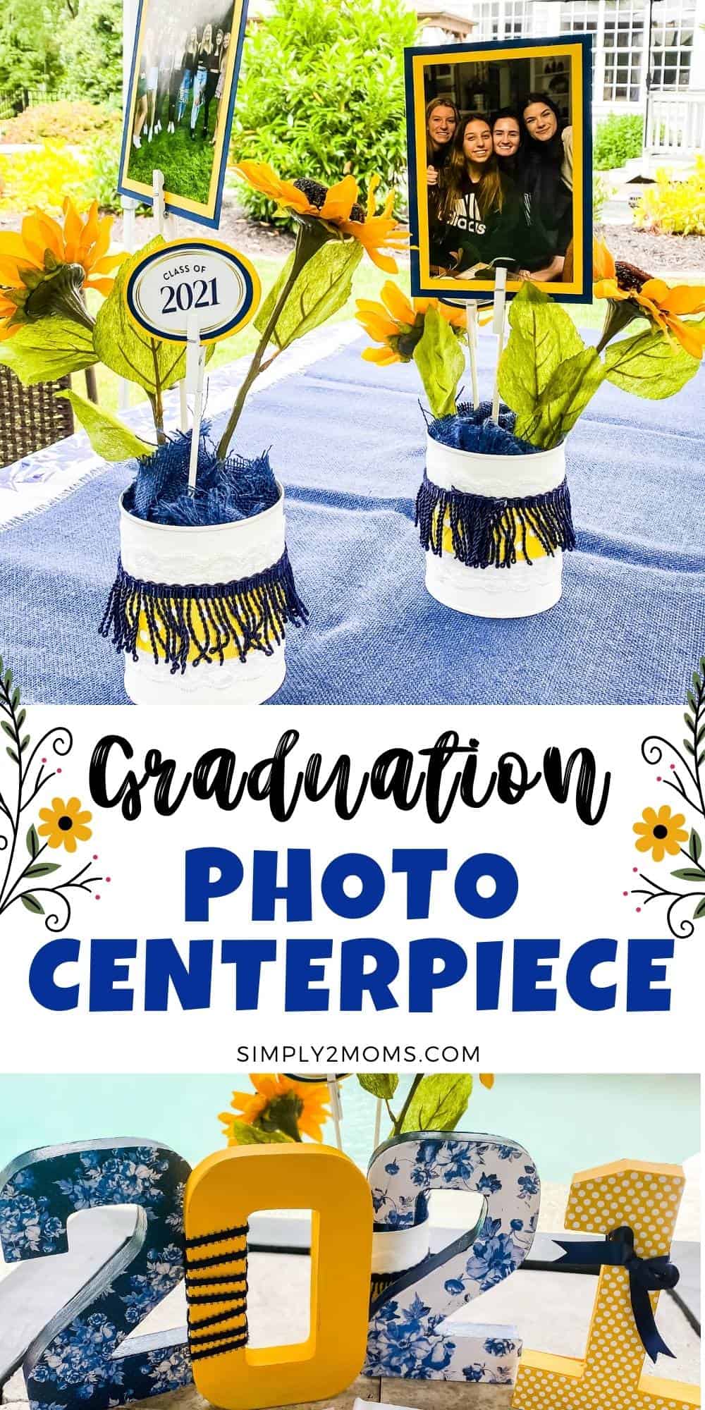 How to Make a Pretty Graduation Party Centerpiece – Simply2moms