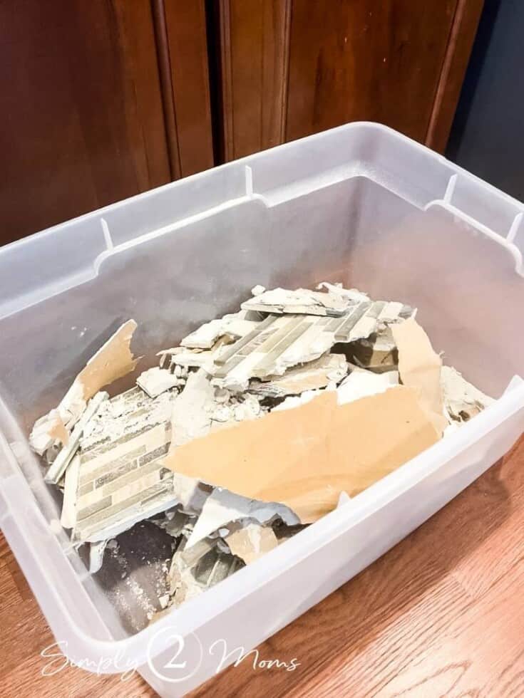 How to Remove a Tile Backsplash From a Kitchen – Simply2moms