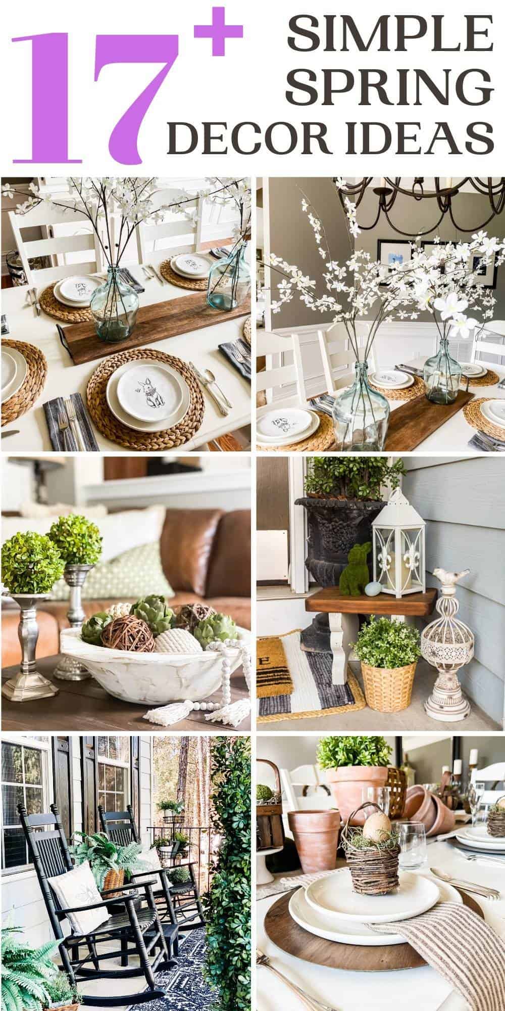 17 Ways to Add Neutral Spring Decor to Your Home – Simply2moms