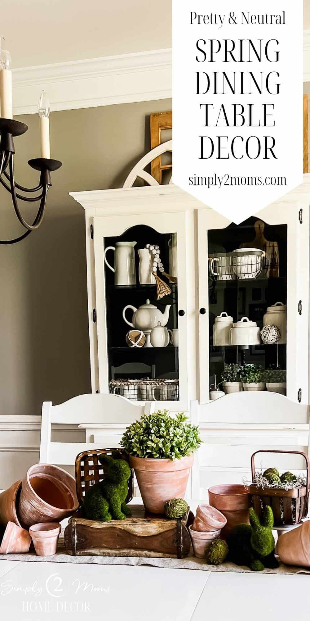 You'll Love this Spring Centerpiece Idea for Your Dining Table