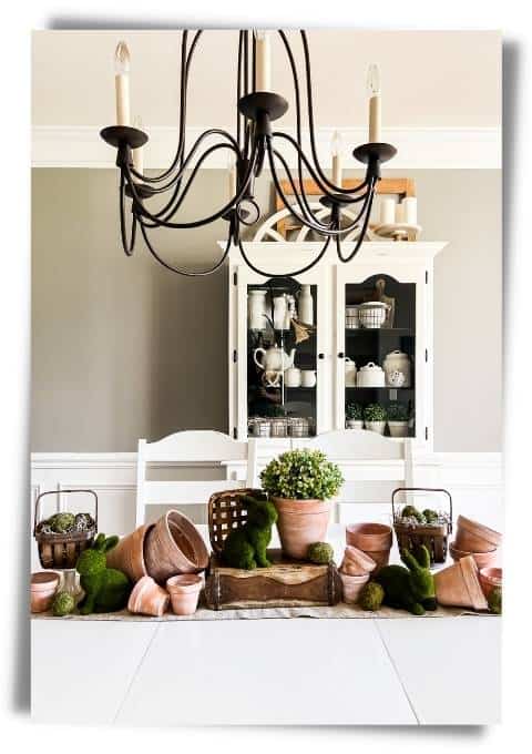 You'll Love this Spring Centerpiece Idea for Your Dining Table