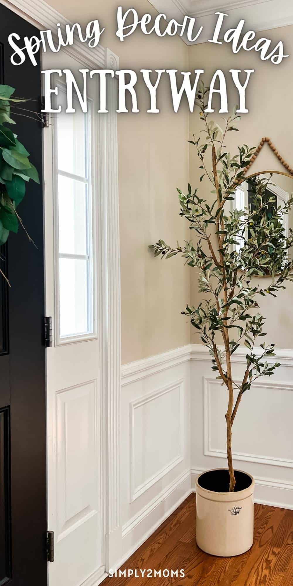 Simple Ways to Create a Welcoming Spring Front Entryway