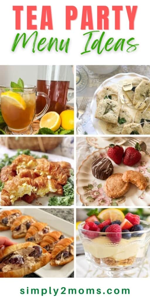 Tea Party Food Menu Ideas Tea Party Food Menu Ideas