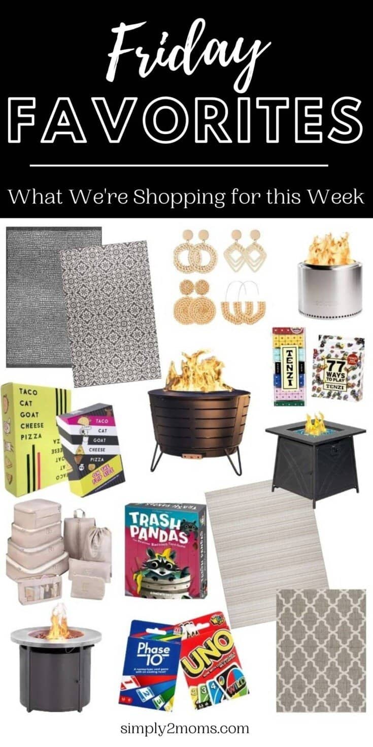 Friday Favorites: Outdoor Rugs, Fire Pits, Family Games and More