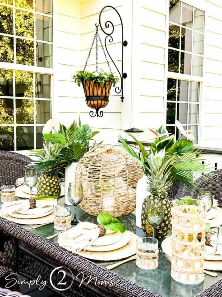 How to Style a Beautiful Luau Party Tablescape for Adults – Simply2moms