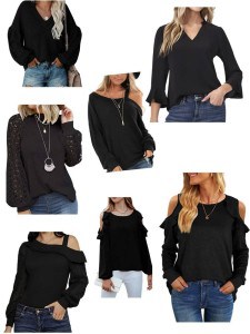 Friday Favorites: The Cutest Women's Black Tops for Fall