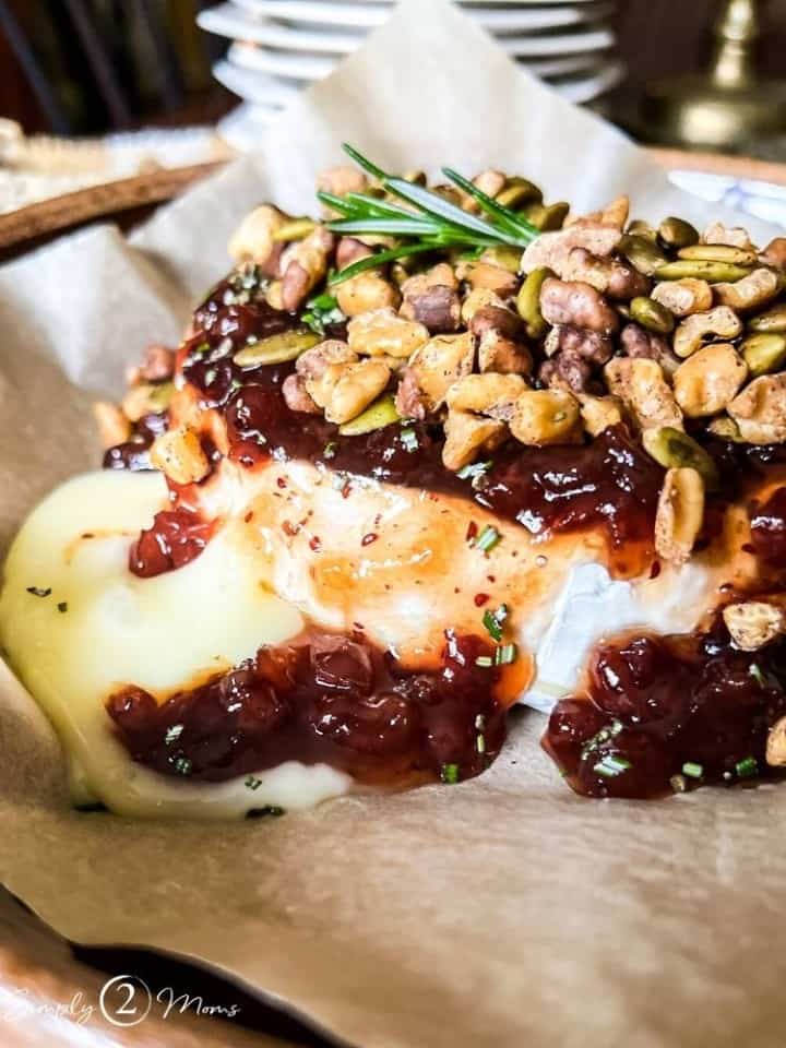 You'll Love This Savory Cranberry Walnut Baked Brie Recipe