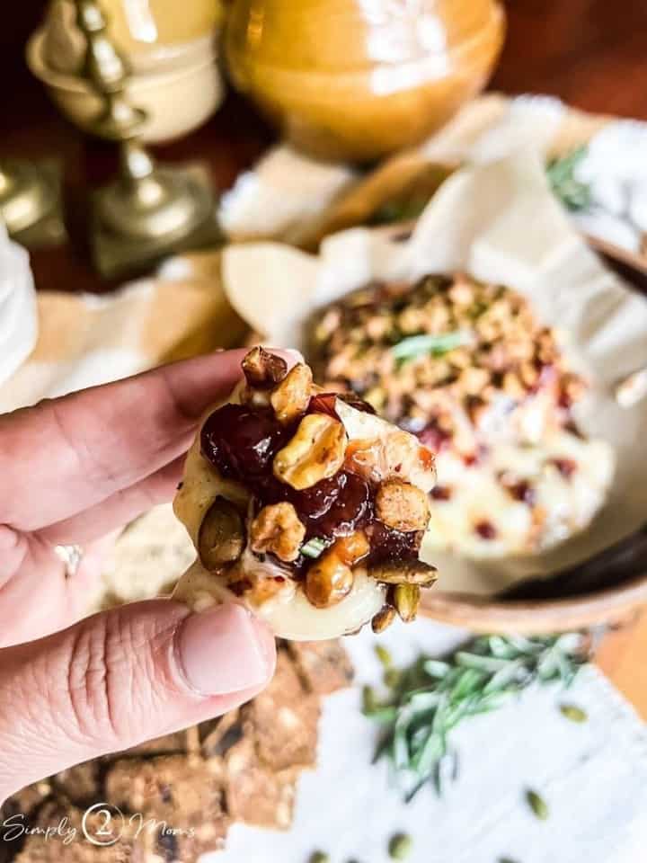 You'll Love This Savory Cranberry Walnut Baked Brie Recipe