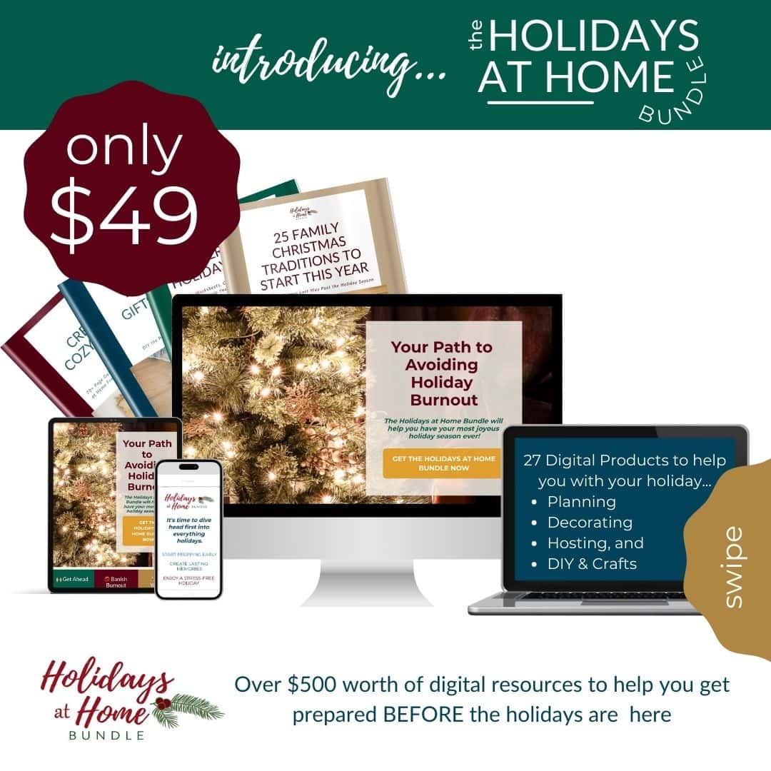 2023 Holidays at Home Bundle: Get Ready for Christmas