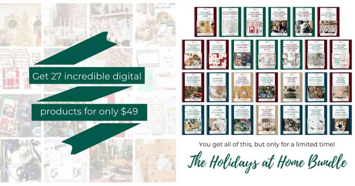 2023 Holidays at Home Bundle: Get Ready for Christmas