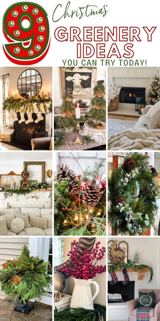 9 of the Best Ways to Use Greenery for Christmas this Year