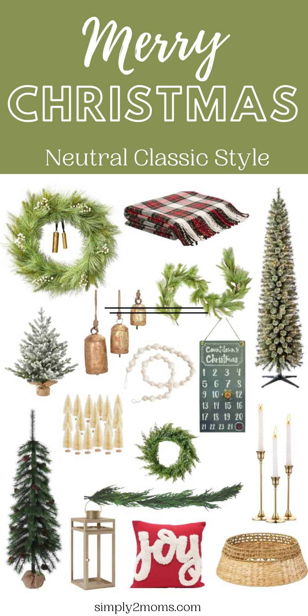 15 Easy and Affordable Ideas to Style a Neutral Christmas Home