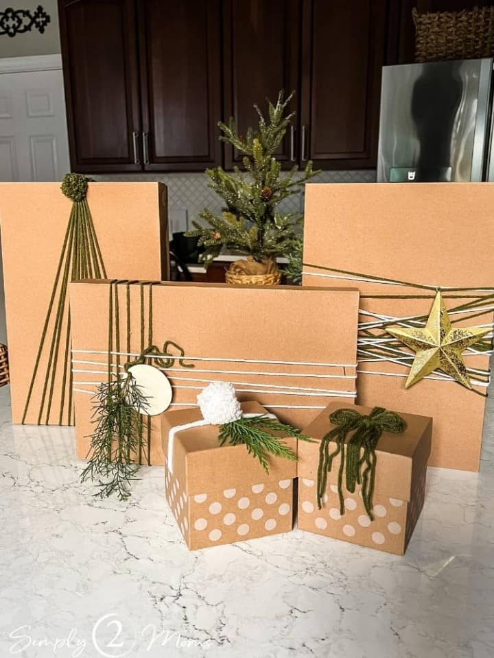 Inexpensive Gift Wrapping Ideas | 7 Simple Ways to Use Yarn