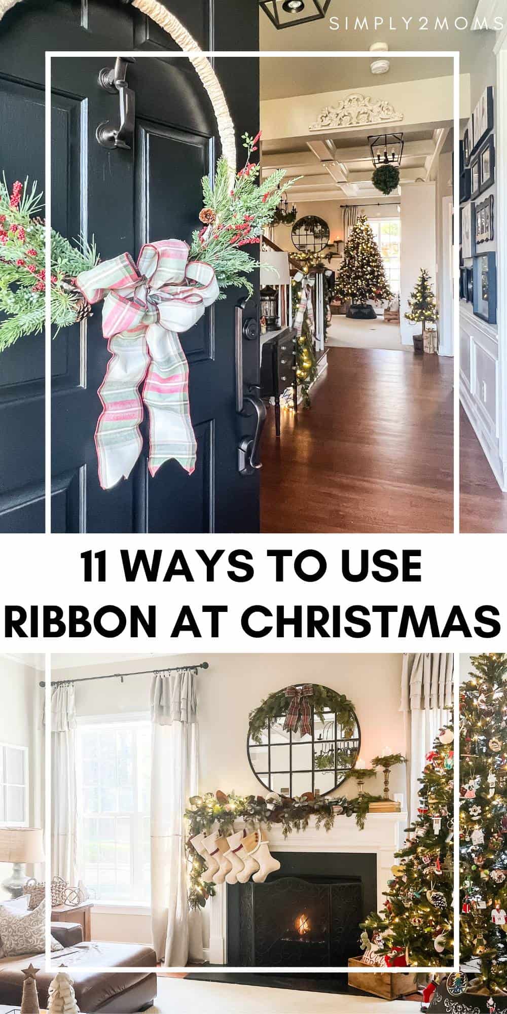 9 Ways to Use Ribbon to Make Your Home Festive for Christmas