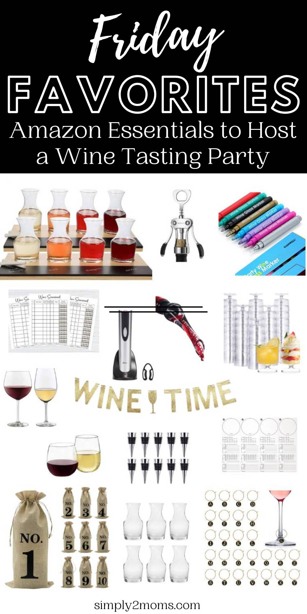 Friday Favorites: Amazon Finds to Throw a Super Fun Wine Tasting Party