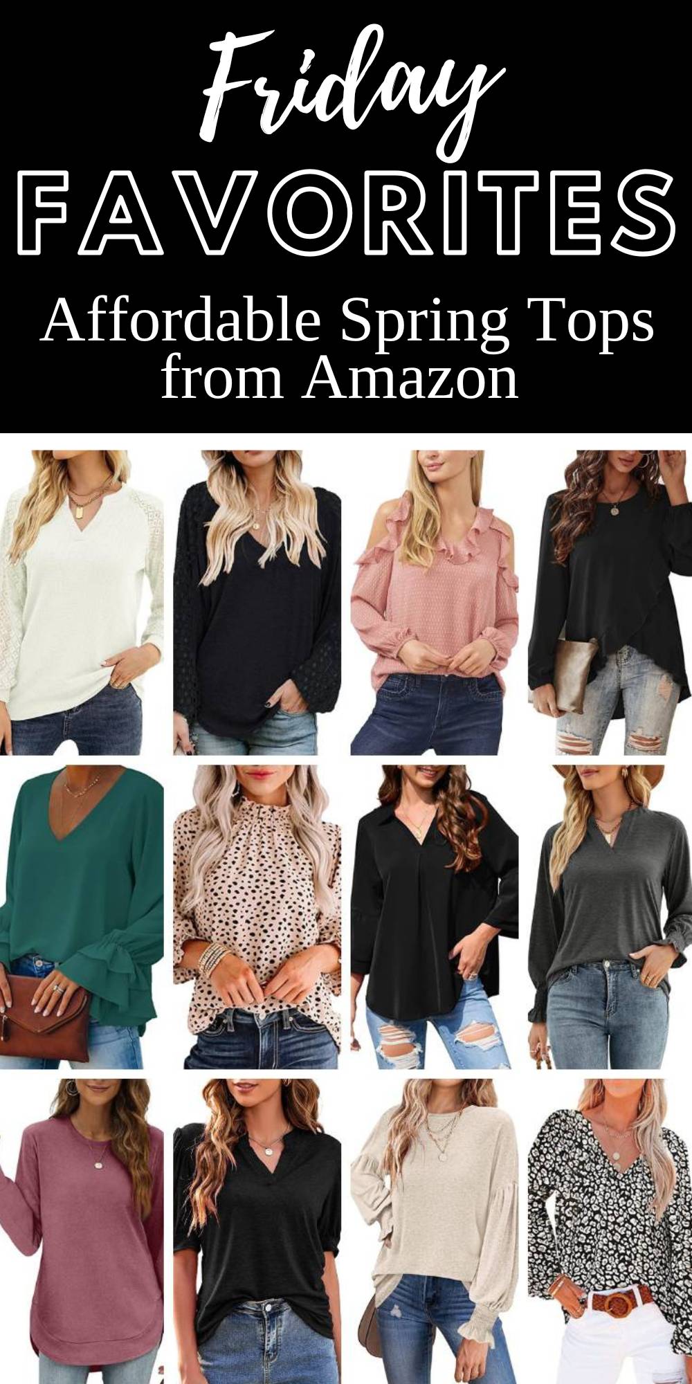 Friday Favorites: 12 of the Best Women's Spring Shirts