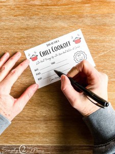 How to Plan the Best Chili Cook-off with Free Printables