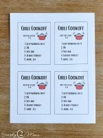 How to Plan the Best Chili Cook-off with Free Printables