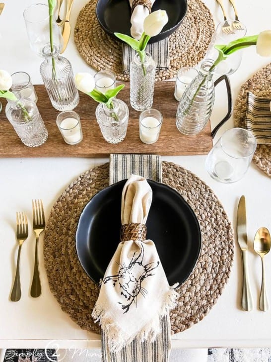 How to Set a Beautiful Spring Table in 5 Easy Steps