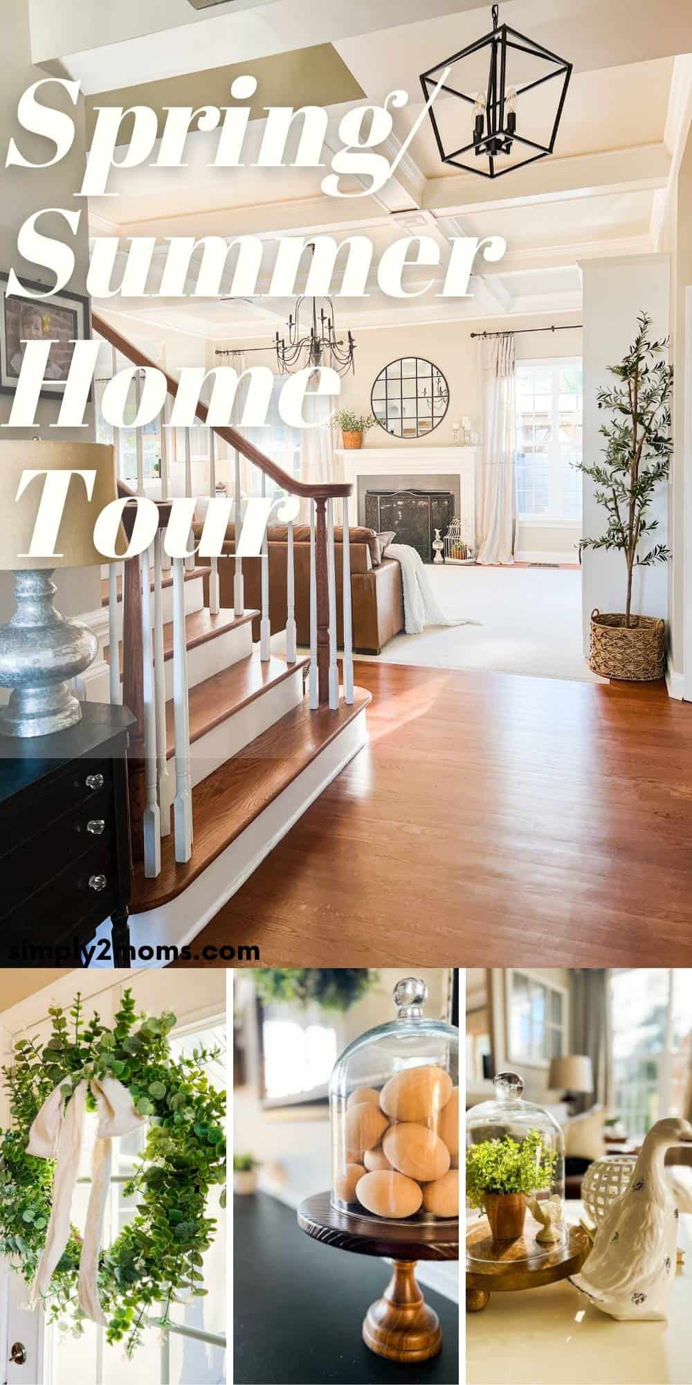 How to Decorate for Spring or Summer with Green and White