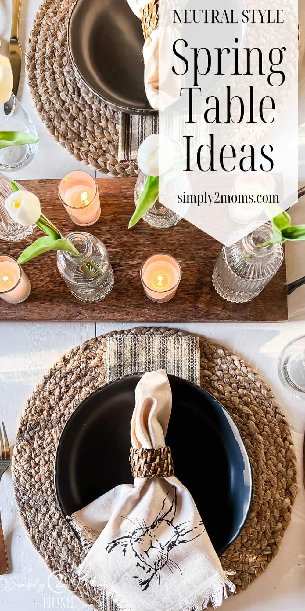 How to Set a Beautiful Spring Table in 5 Easy Steps