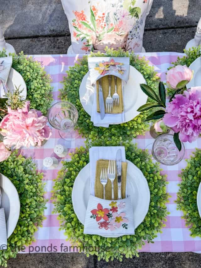 5 Simple Ideas to Set a Beautiful Mother's Day Table