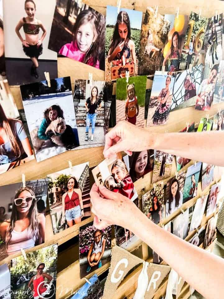 How to Make an Amazing Pallet Photo Display in 5 Easy Steps