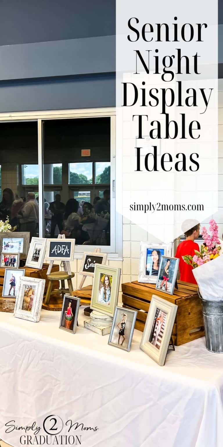 How to Create a Senior Night Display Table in 5 Easy Steps