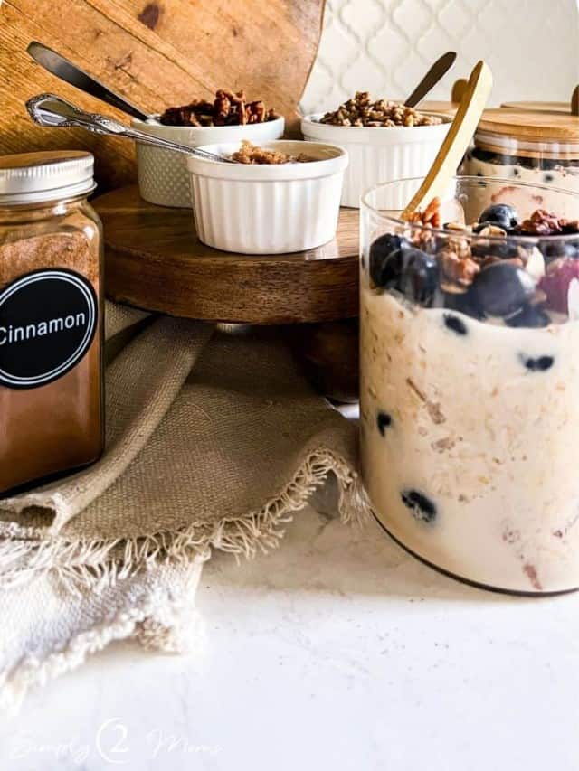 Overnight Oats Breakfast Bar story – Simply2moms