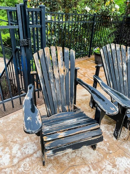 How to Restore Weathered Wood Adirondack Chairs in 3 Easy Steps