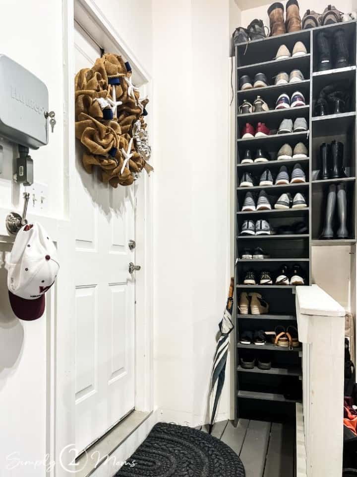 How to Build Family Shoe Storage in a Garage on a Budget