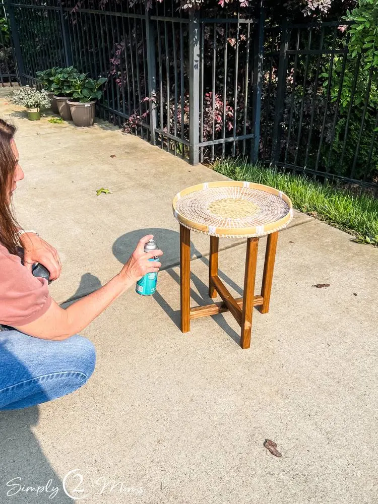 $25 DIY Outdoor Accent Table in 5 Easy Steps