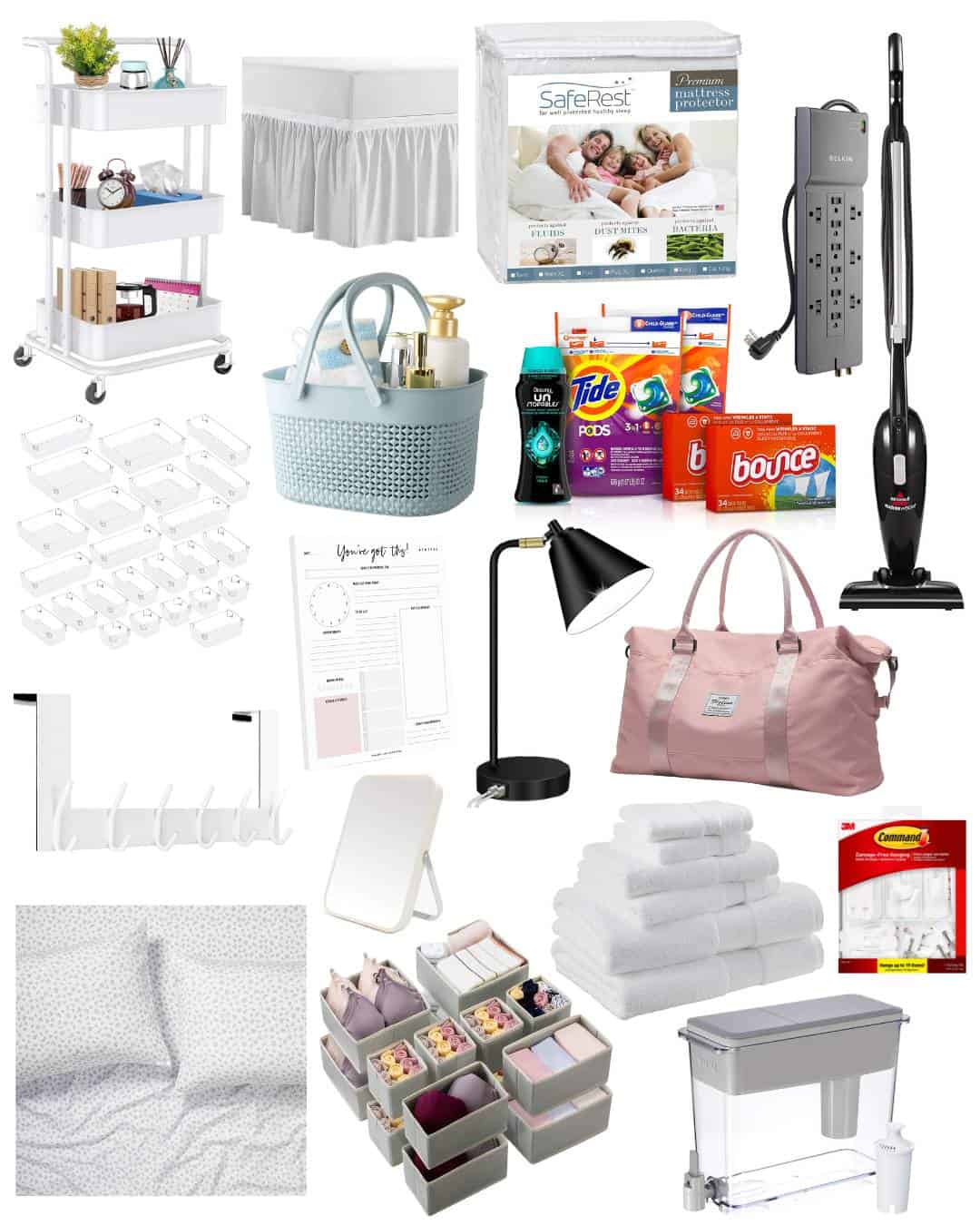 How to Prepare for College: The Perfect Dorm Packing List for Girls ...