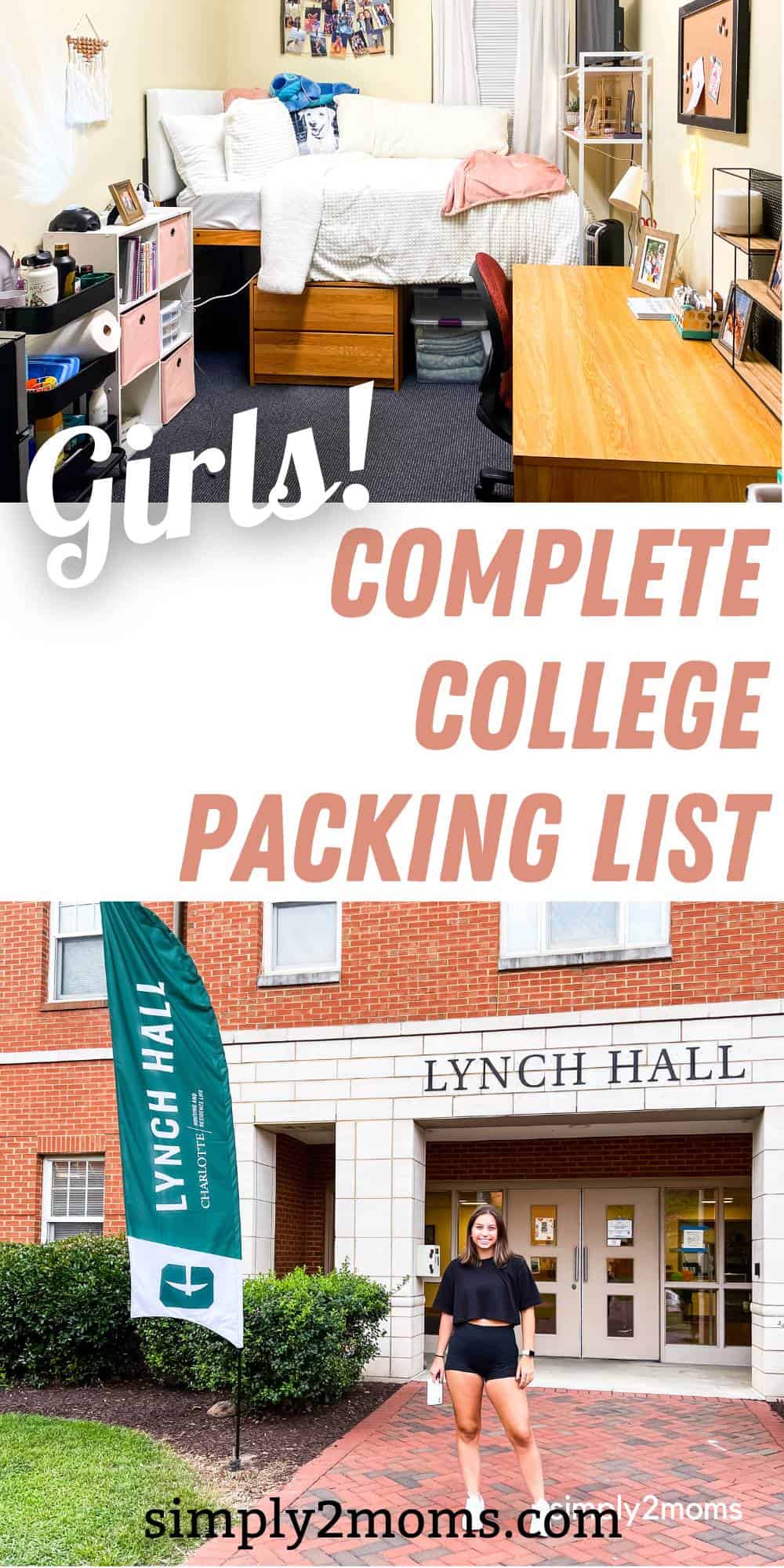 How to Prepare for College: The Perfect Dorm Packing List for Girls ...