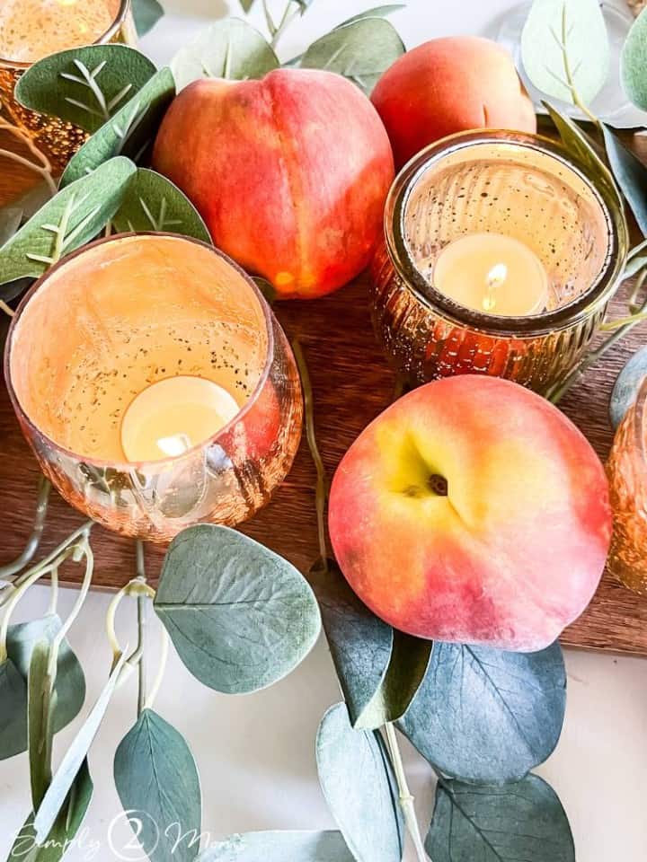 9 Easy Steps to Create an Absolutely Perfectly Peachy Tablescape ...