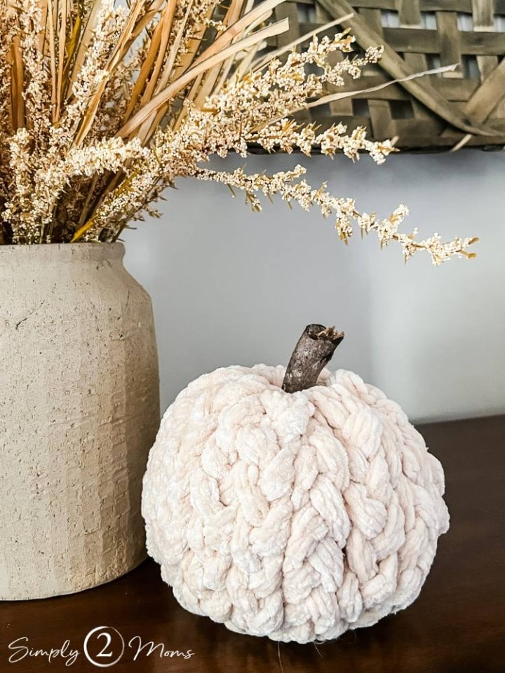 DIY Chunky Braided Yarn Pumpkin: Easy and Cheap Craft Idea – Simply2moms